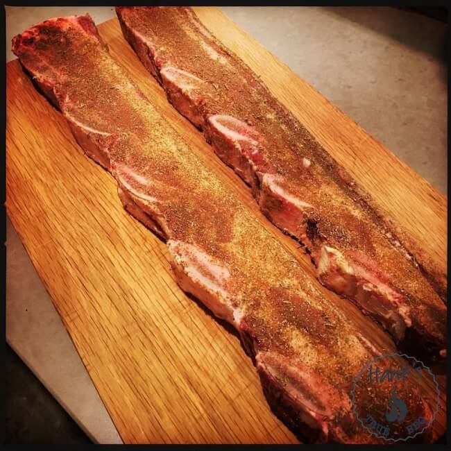 Flanken Cut Beef Ribs - Hanks True BBQ™