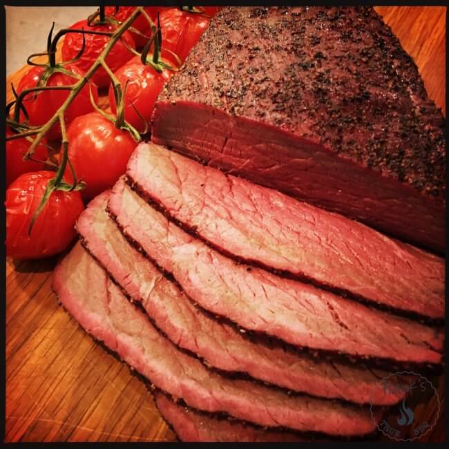Topside beef with black pepper - Hanks True BBQ™