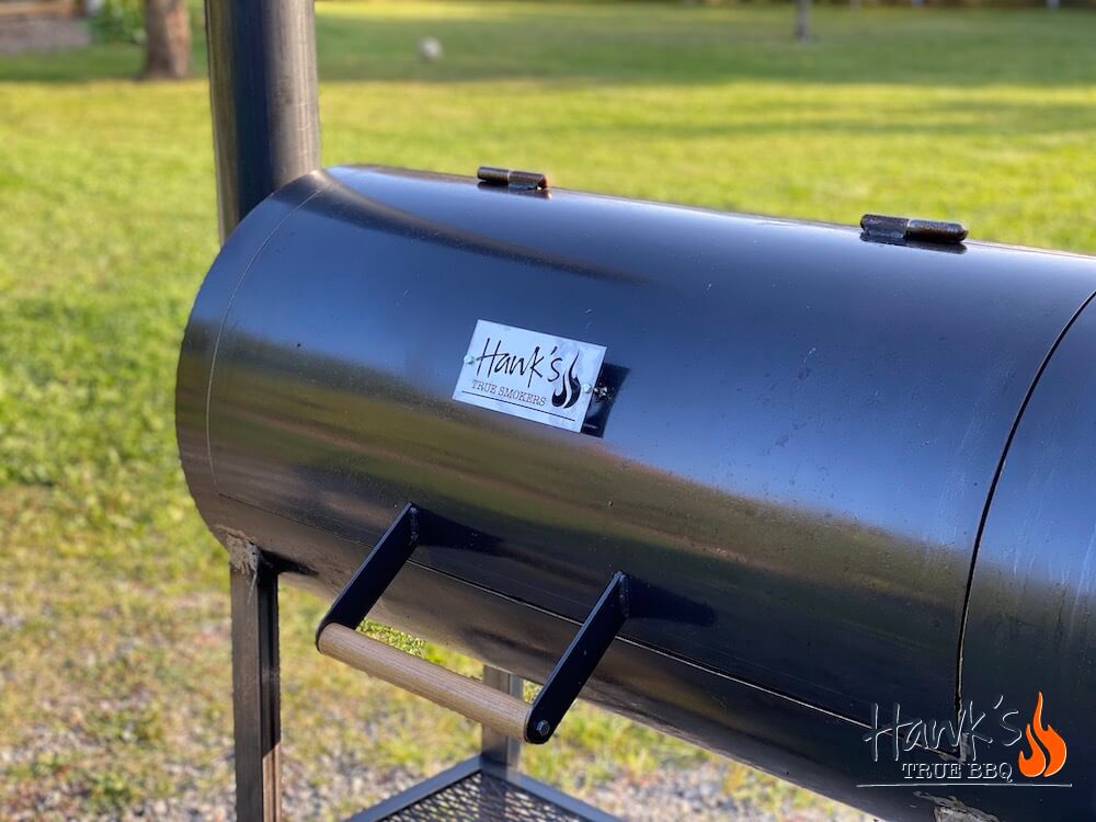 Hank's True Smokers™ - Offset Smoker Closeup - Hanks True BBQ™